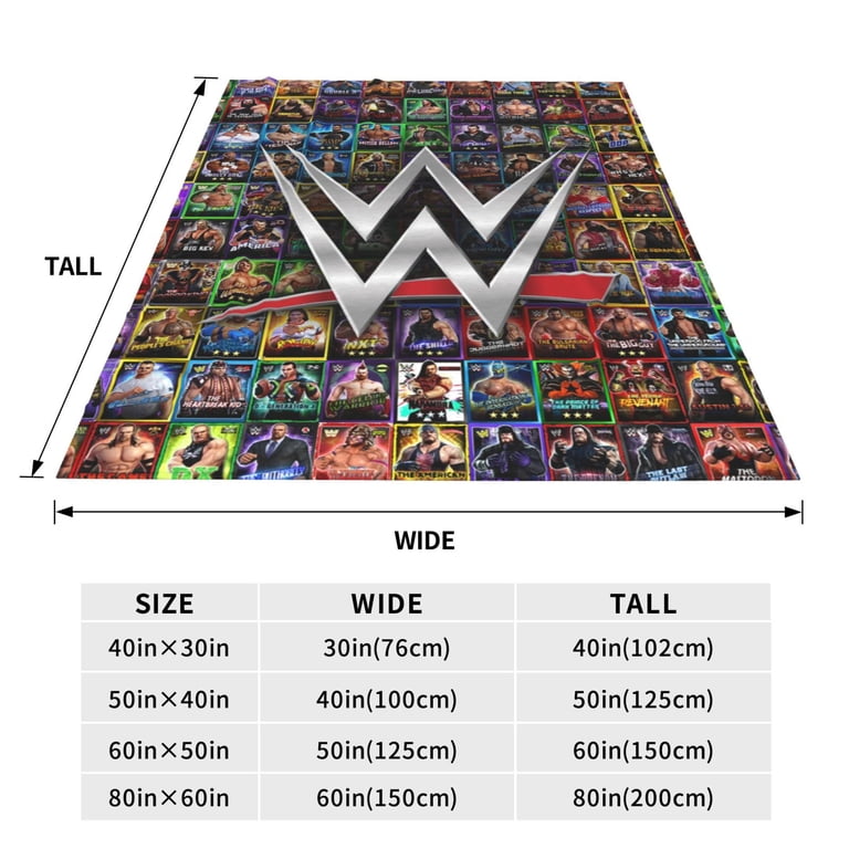 Toronto Wrestling Blanket Wrestling Throw Blanket Soft Fleece Flannel ...