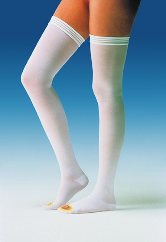 JOBST Antiembolism Stockings AntiEmGPT Knee High Long White Inspection ...