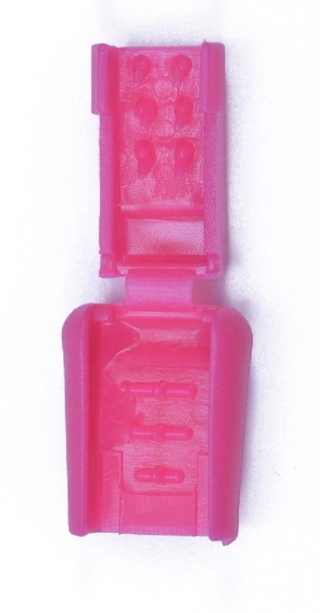 Pink Zipper Pulls for Paracord - 10 Pack - Plastic Snap Clips for ...