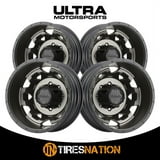 17" Dark Bronze With Black Lip Warlock Dually 017 Wheel by Ultra Wheel ...