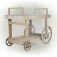 Alpine Corporation Wooden Garden Cart Display with Wheels - Walmart.com