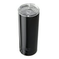 Built 20 Ounce Double Wall Stainless Steel Tumbler In Jet Black