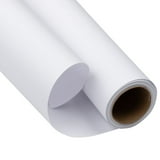 JAM Paper Matte Wrapping Paper, 26.3 Sq ft, Matte White, Roll 1 Pack ...