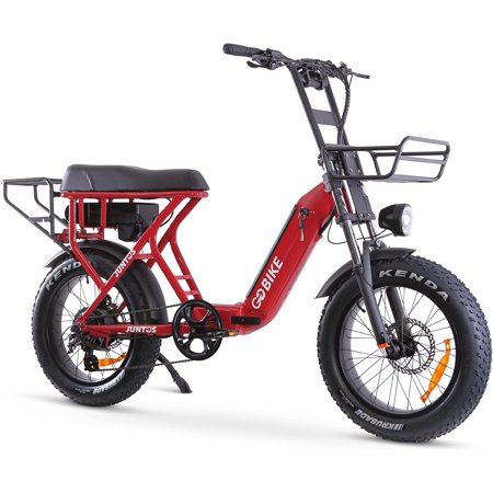HONE Juntos Foldable Lightweight Electric Bike - 110 Mile Range 48V ...