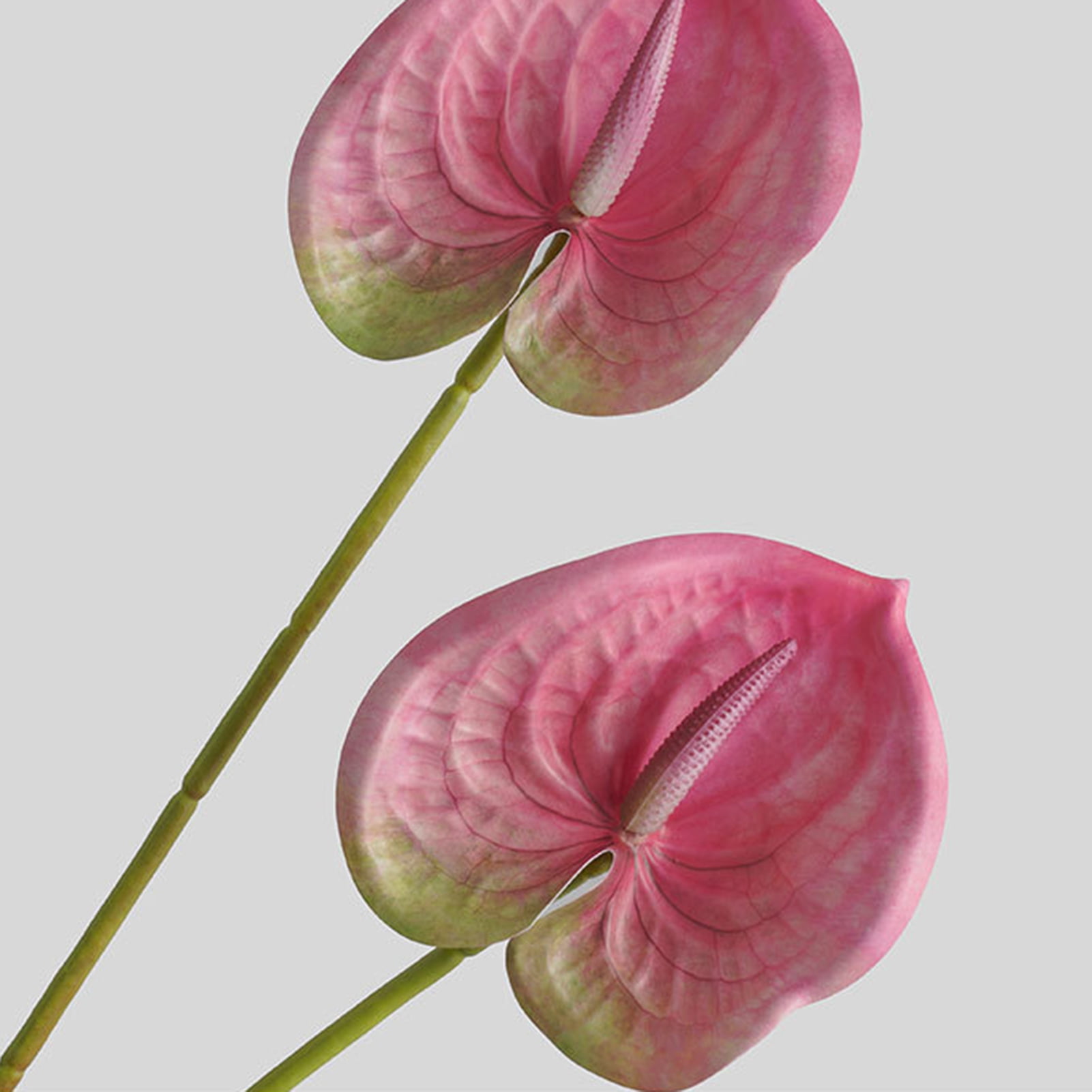 Hadanceo Faux Silk Flower Cuttable 1 Branch Flower Arrangement Fake ...