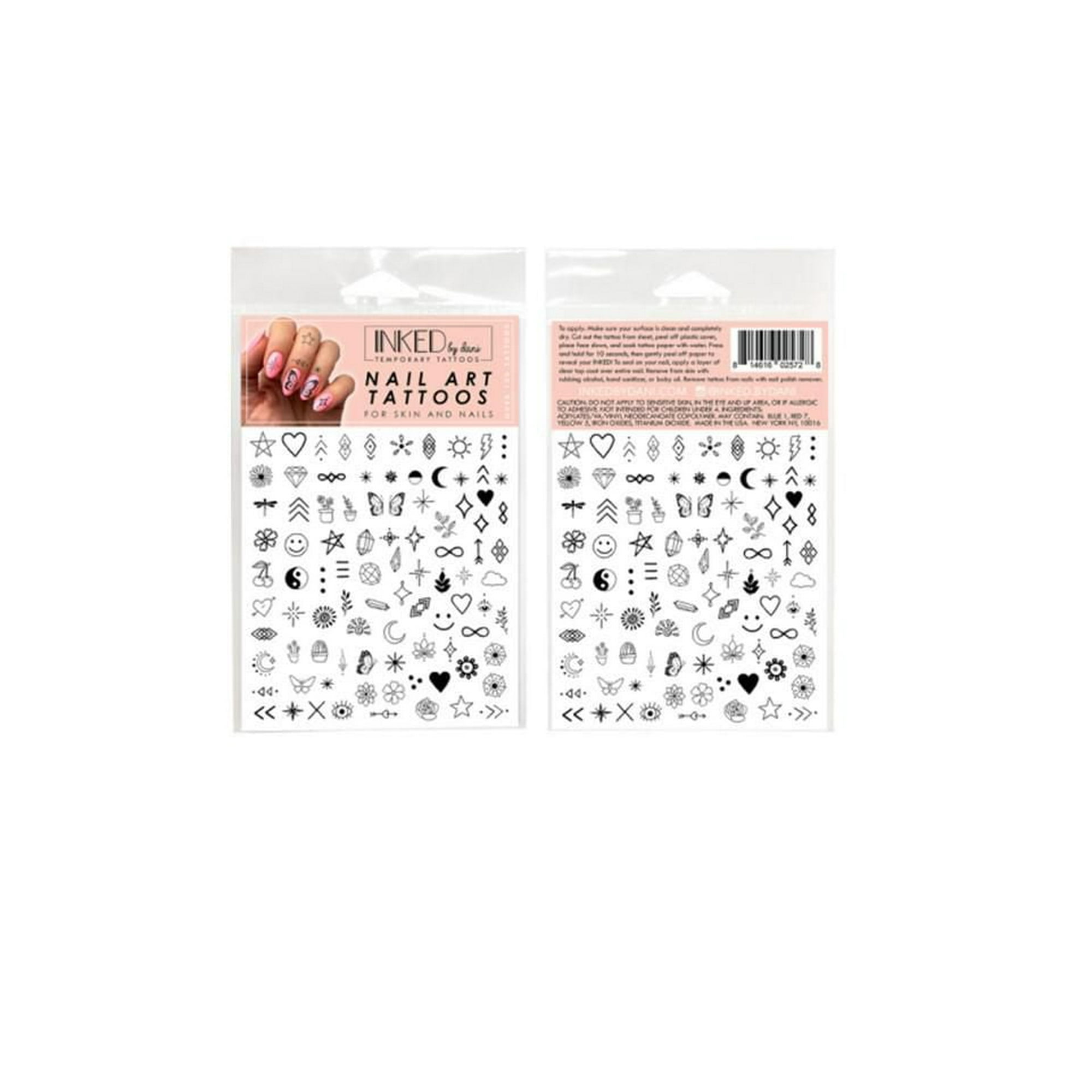 Click here for D-Inked-Dani Nailart B & w Nail Art prices
