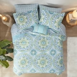 Home Essence Nepal Bed in a Bag Comforter Bedding Set, Blue, Full ...