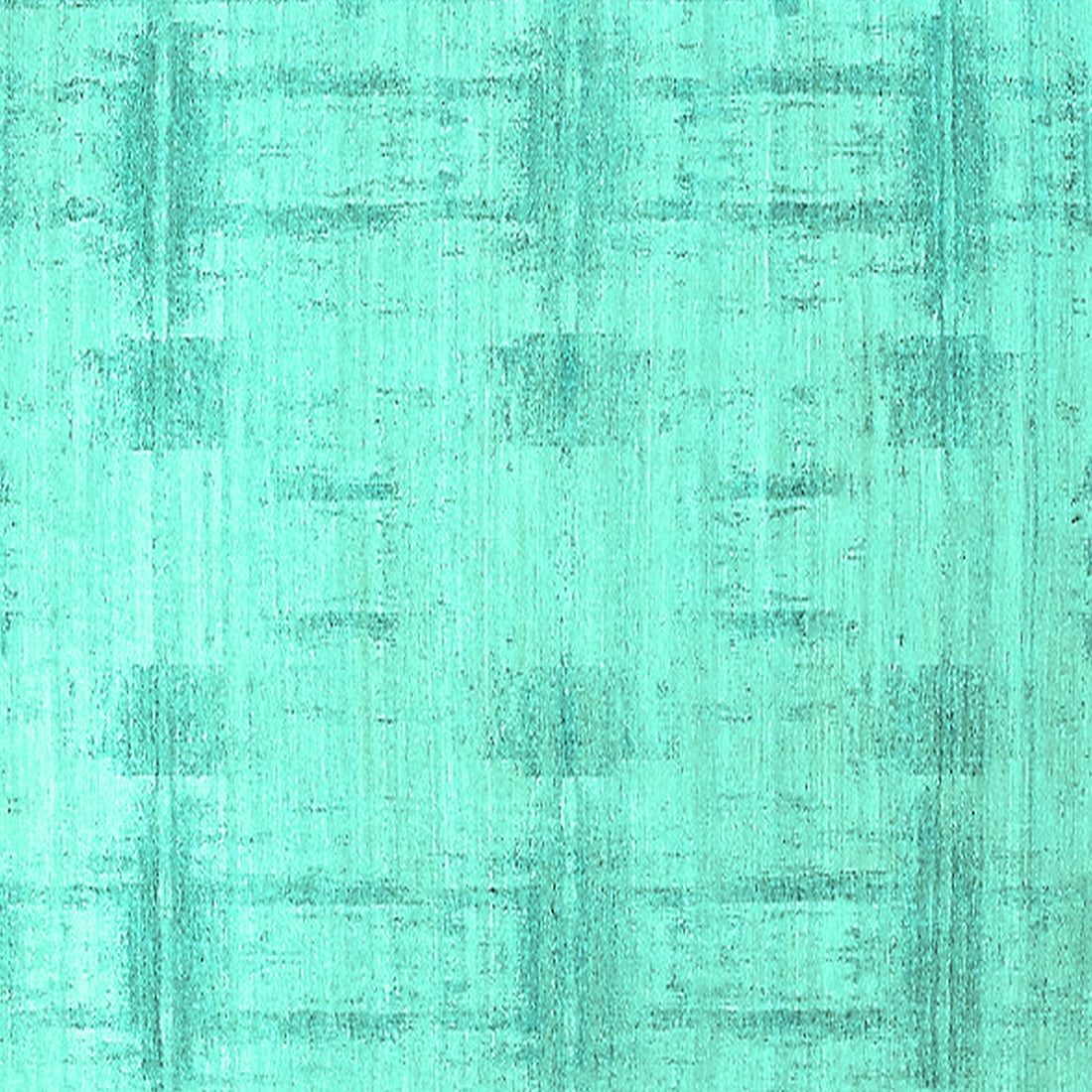 Ahgly Company Machine Washable Indoor Square Solid Turquoise Blue ...