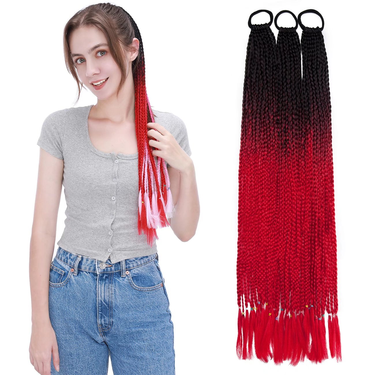 Red Box Braids