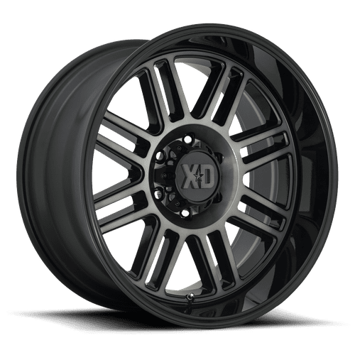 XD Aluminum Rim XD850 CAGE 20X10in Gloss Black with Gray Tint Finish ...