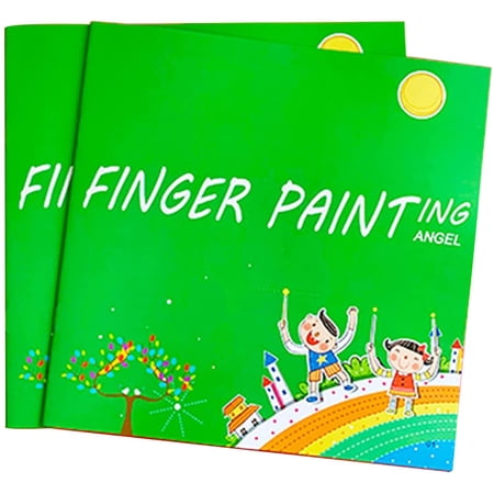 Finger Paints,Funny Washable Finger Painting Kit,Finger Drawing Toys ...
