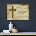 The Ten 10 Commandments Cross Christian Religious Bible Quote ...