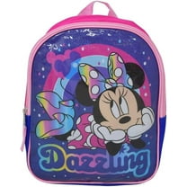 Walt Disney Minnie Mouse Girls School Backpack 16" with pockets ...