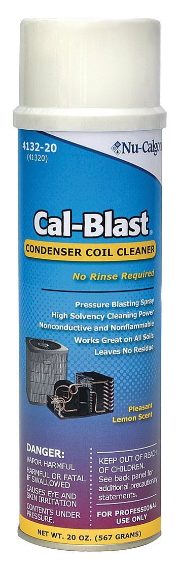 Nu-Calgon 4132-20 Cal-Blast Condenser Coil Cleaner 20 oz - Walmart.com