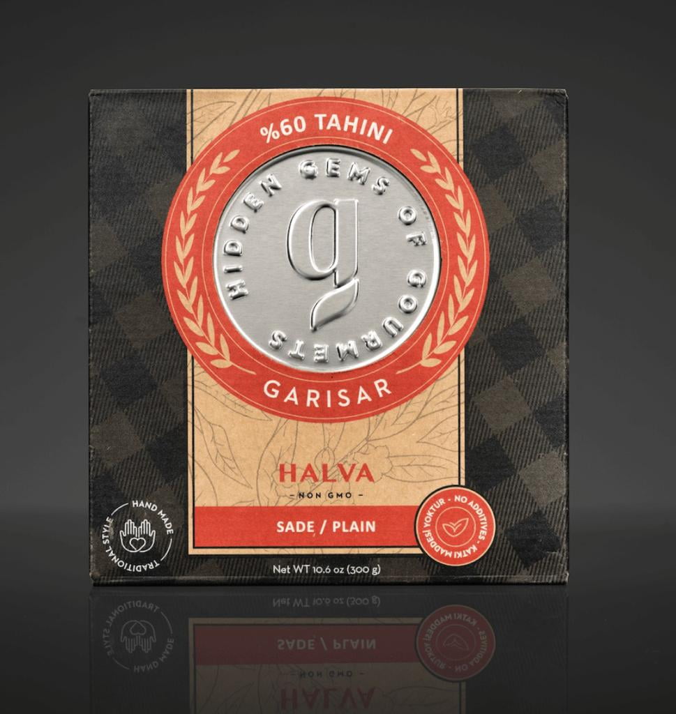 Garisar Tahini Halva 60% Tahini - Plain Halva - Halvah - Turkish Halva ...