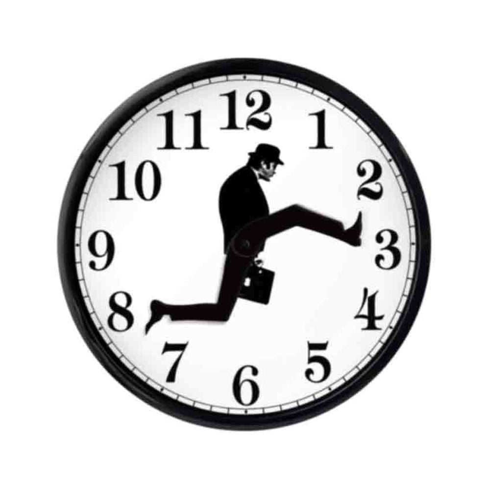 Click here for Nieqiuyun 10 Inch Ministry Of Silly Walks Clock Wi... prices