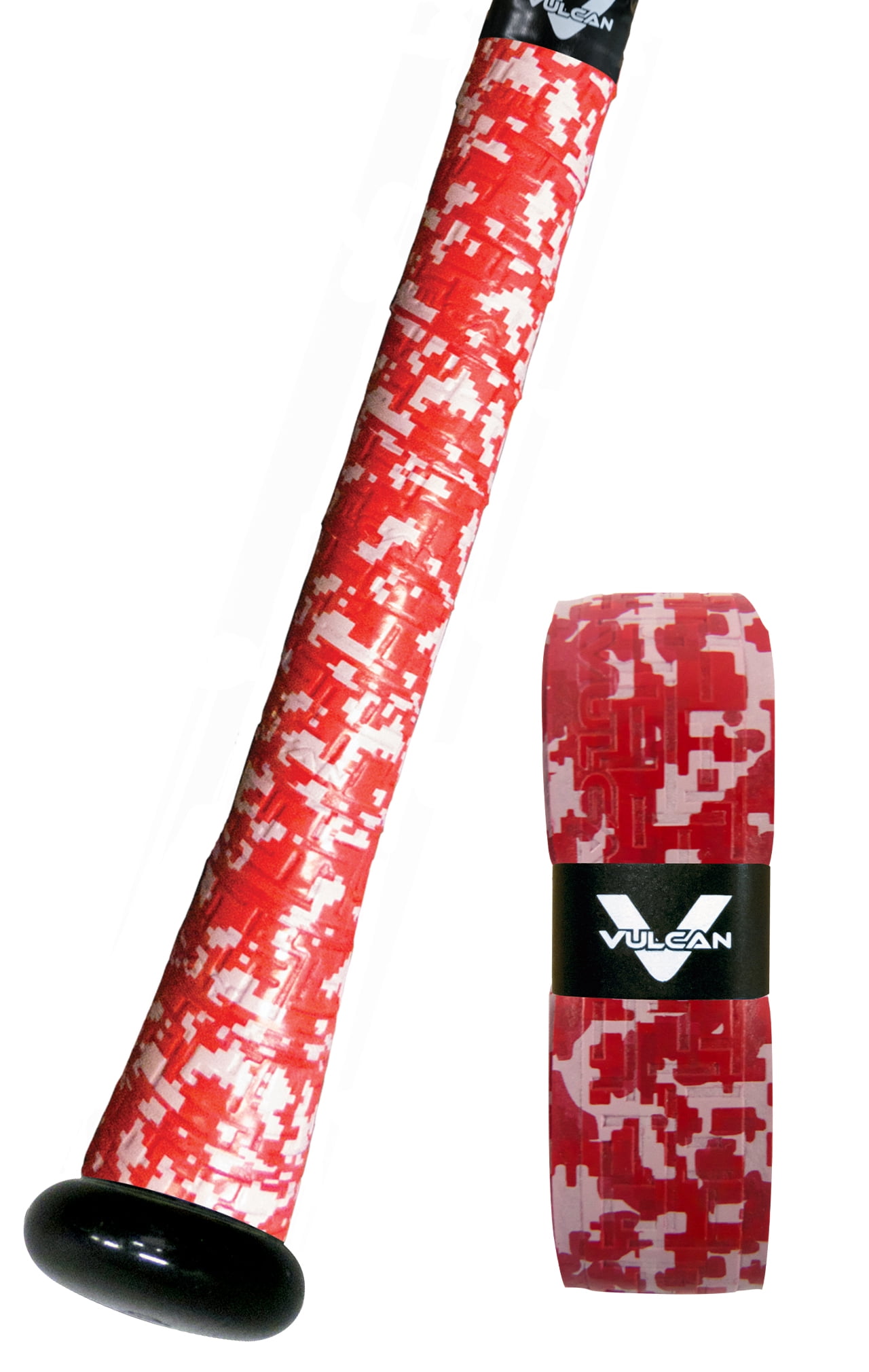Vulcan 1.00mm Bat Grip, Red Camo - Walmart.com