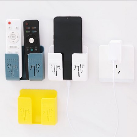 Phone Storage Box Wall Mounted Remote Phone Box; Wall Remote Controller ...