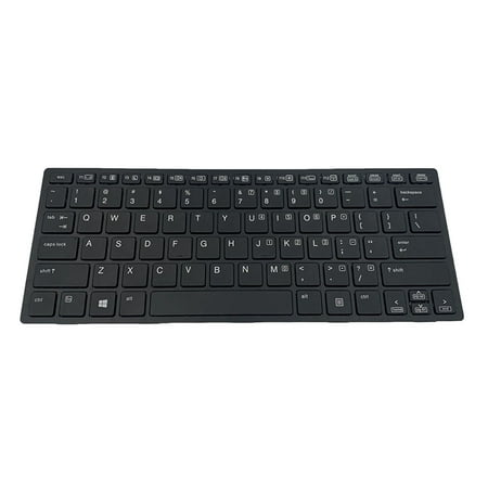 Laptop Replacement Keyboard, US Layout English Black, for HP 810 G1 810 ...