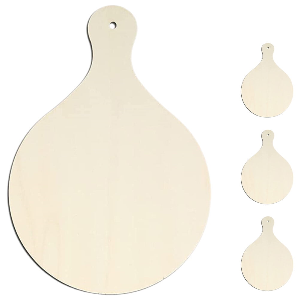 4Pcs Craft Cutting Board Wood Craft Supplies Wooden Boards for Crafts ...