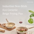 [TRUECOOK OFFICIAL] Induction Non-Stick Eco Ceramic Beige Frying Pan ...