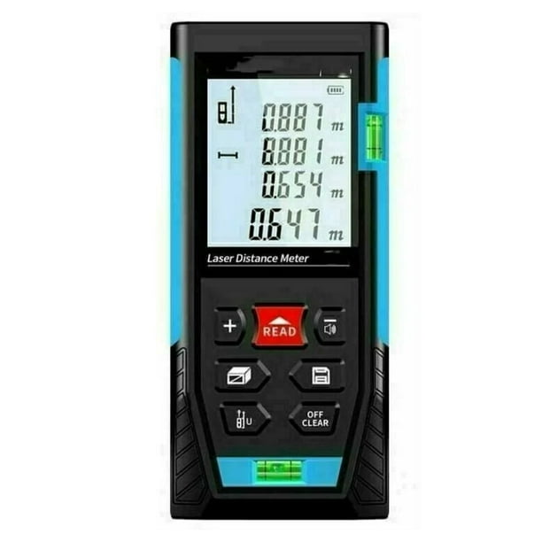 50m Laser Rangefinder, Laser Meter, Calculates Distance Surface Volume ...