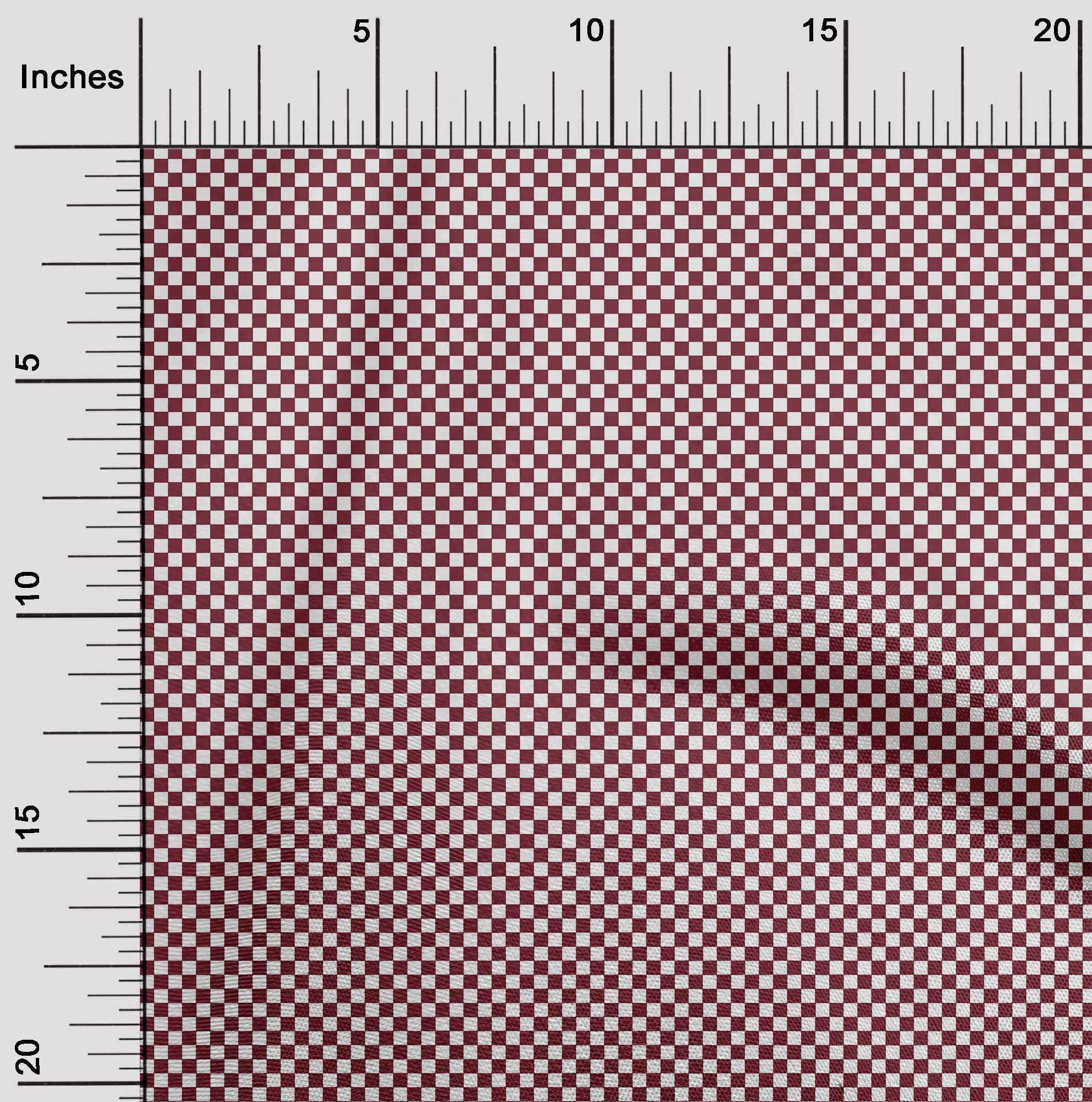 oneOone Silk Tabby Fabric Geometric Check Print Fabric By Yard 42 Inch ...