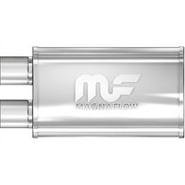 MagnaFlow Muffler W/Tip Mag SS 14X5X8 2.25/4. - Walmart.com
