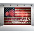 4th of July Backdrop American Independence Day United States Stars and ...