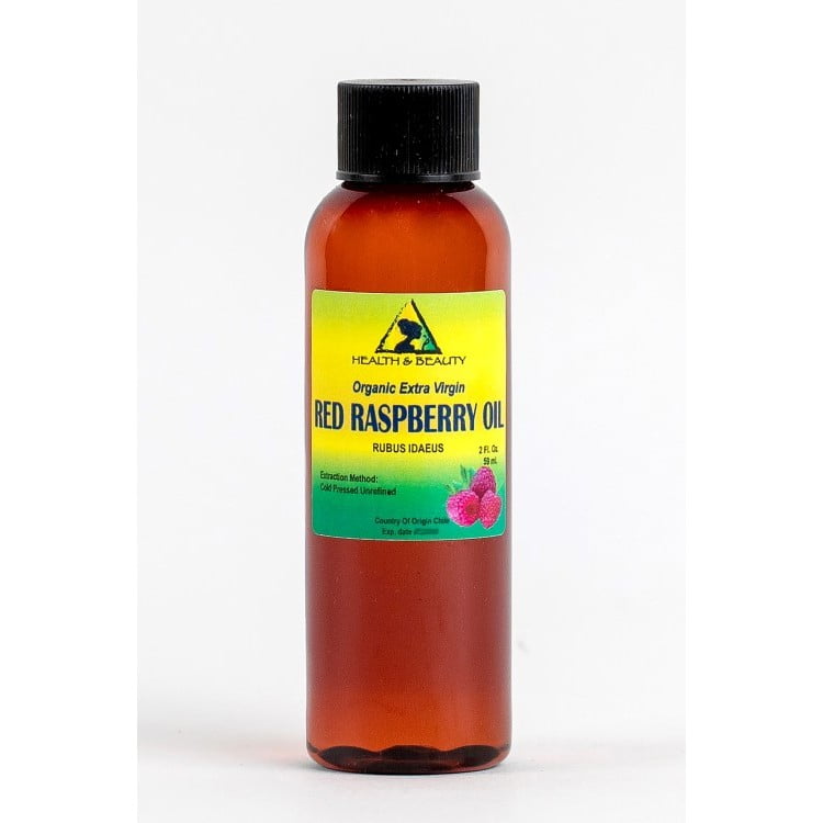 RED RASPBERRY SEED OIL UNREFINED ORGANIC EXTRA VIRGIN COLD PRESSED PURE ...