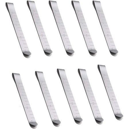 10 Pieces Sewing Clip Set, Stainless Steel Hem Clips, Sewing Clips with ...