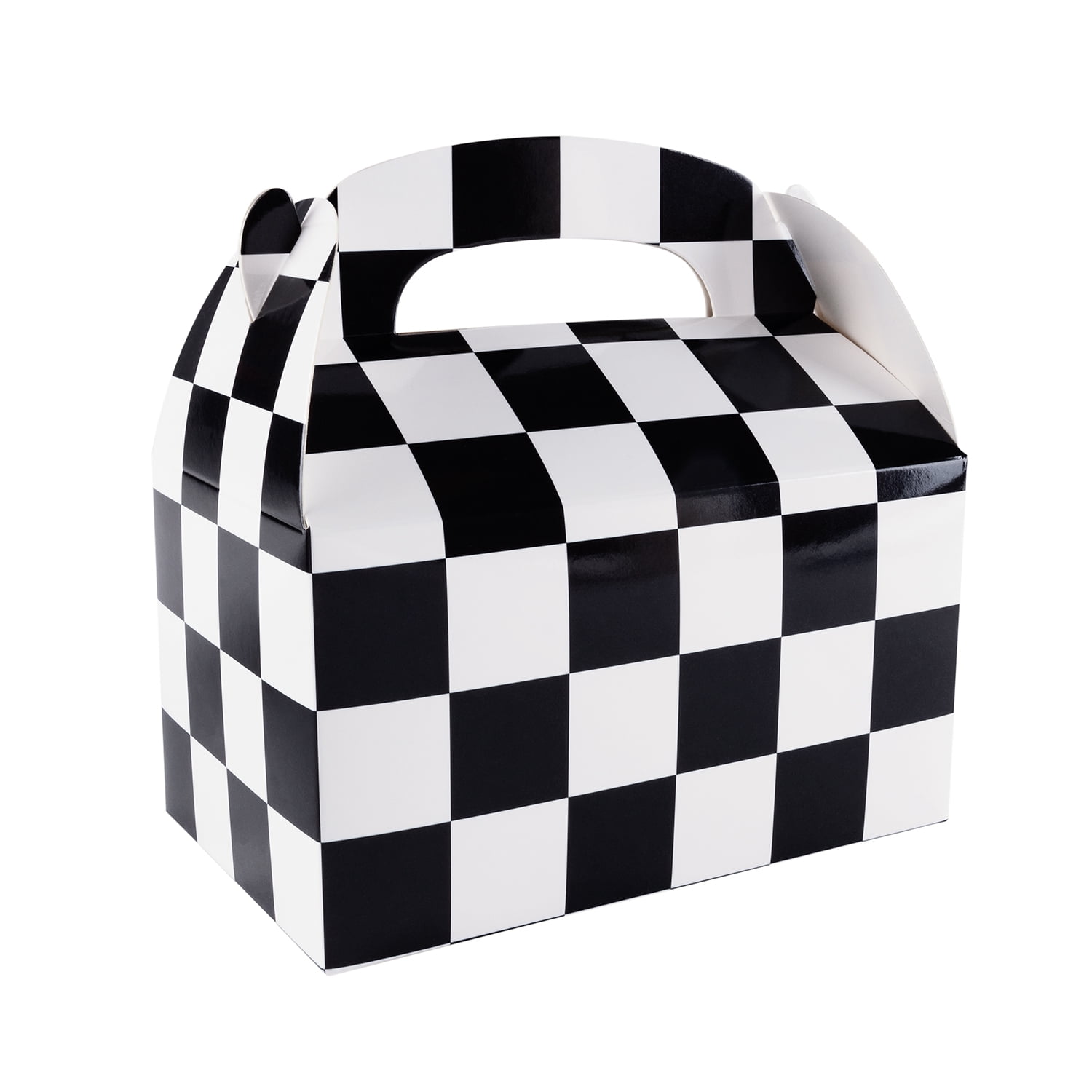 Super Z Outlet 12 Pack Black and White Checker Racing Flag Treat Gift ...