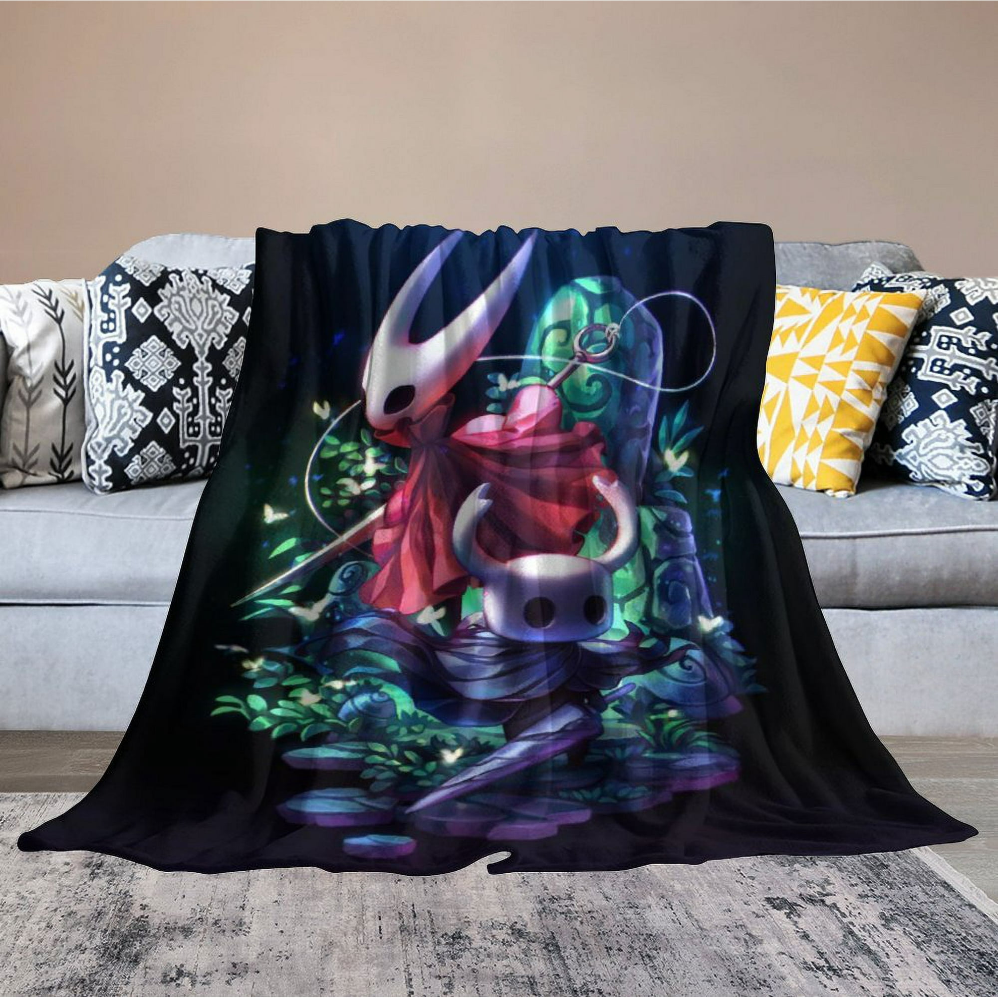 Click here for Officials Hollow Knight Ultra-Soft Bed Blanket Ant... prices