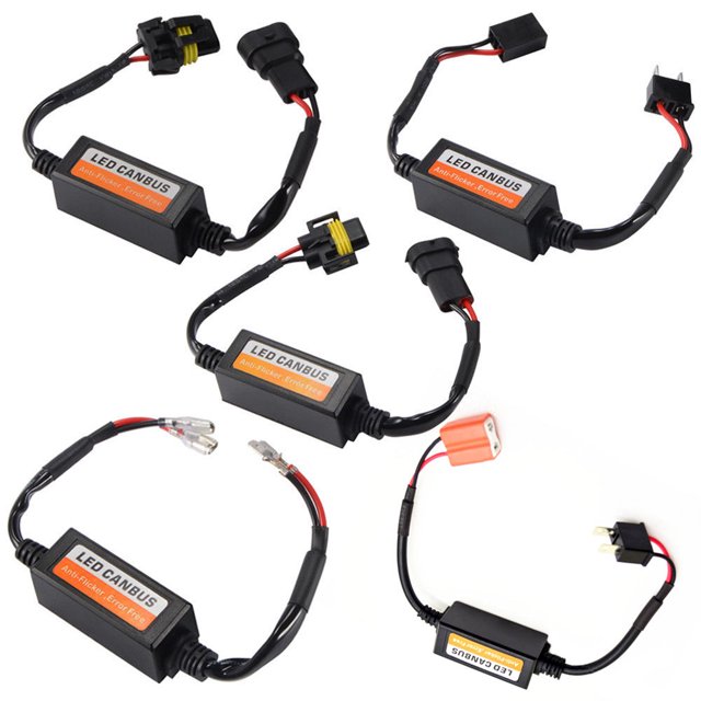 Led Canbus Error Canceler Decoder Load Resistance Headlight H4 ...