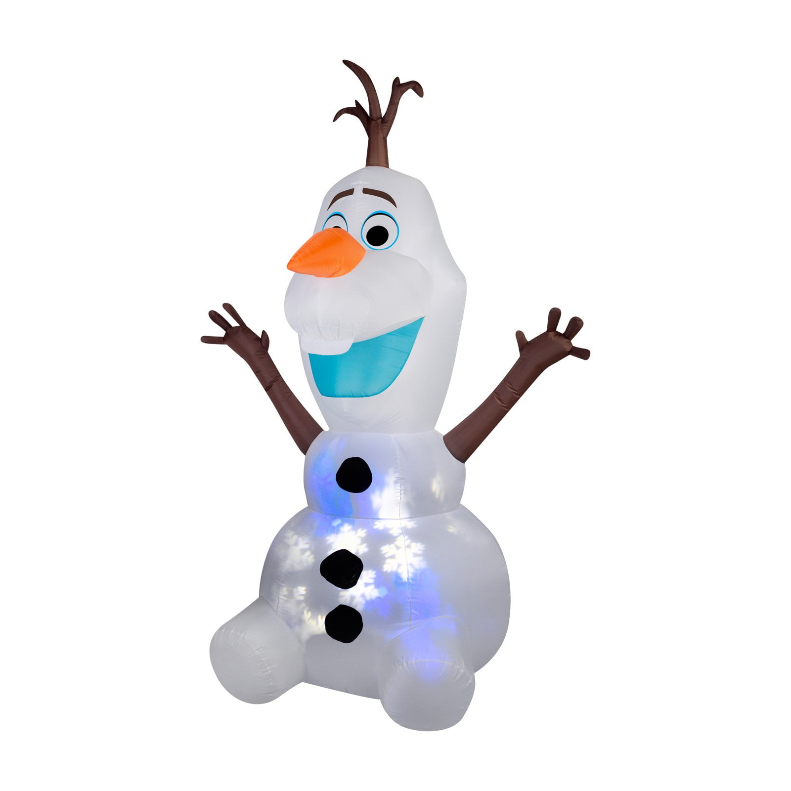 Gemmy Airblown Projection Snow Flurry Olaf – BrickSeek
