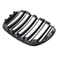 For BMW X5 E53 Car Front Kidney Grill Gloss Black M Double Slat Hood ...