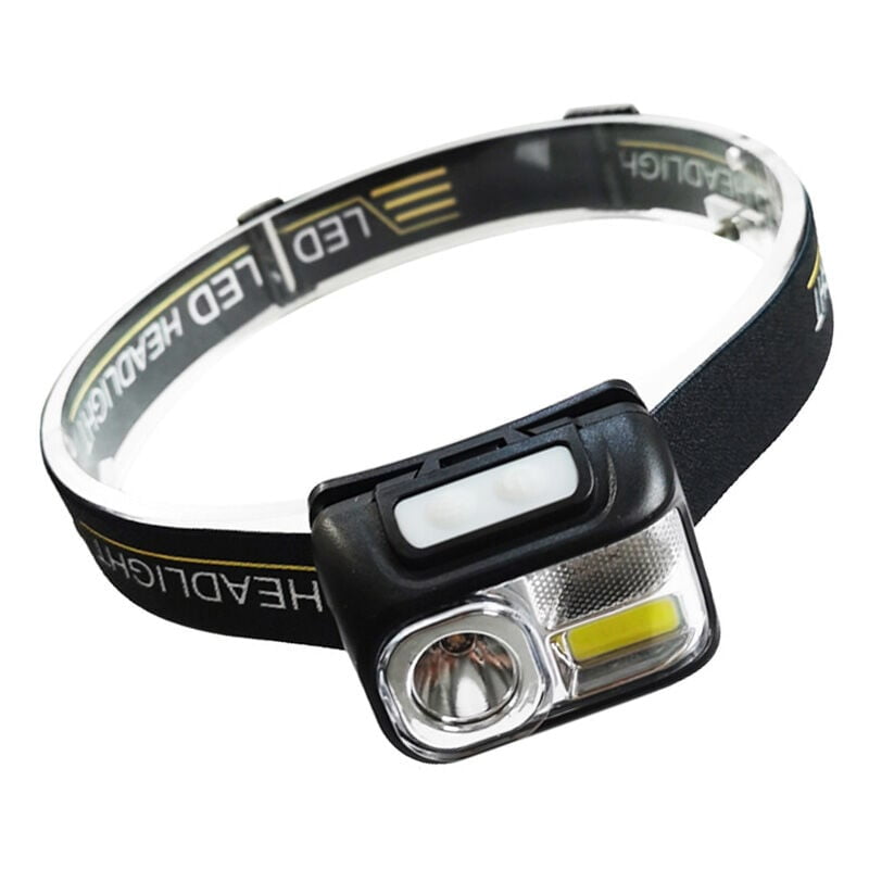 Powerful LED Headlamp, Long Range, Portable, USB Charging Induction for ...