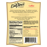 Da Vinci Classic Syrup, Coffee, 750 mL (Glass) - Walmart.com