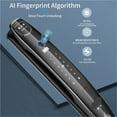 3D Face Smart Door Lock Security Camera Monitor Intelligent Fingerprint ...