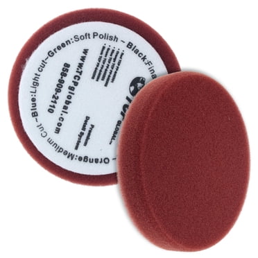 Waffle Foam & Wool Buffing & Polishing Pad Kit w/ 6 - 8" Pads Grip ...