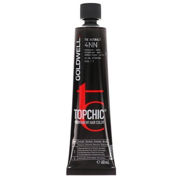 Goldwell Topchic 4N Mid Brown Hair Color, 2.03 oz - Pack of 2 - Walmart.com