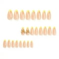 Fofosbeauty 24pcs Press on False Nails Tips,Stiletto Fake Acrylic Nails ...