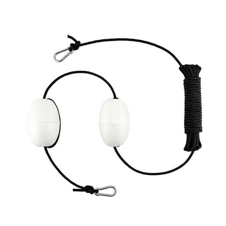 relayinert Floats Boating Kayak Tow Rope Throw Buoy with Dual Balls End ...