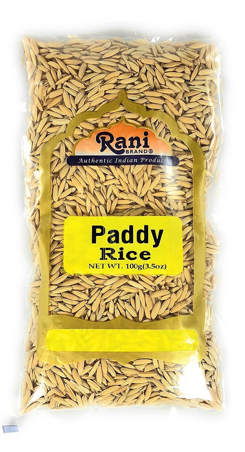 Rani Paddy Rice (Raw Unfinished Rice) 3.5oz (100g) ~ All Natural ...