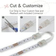 Xtreme Lit Multicolor LED Light Strip Kit, 100-Foot Cut & Customize ...
