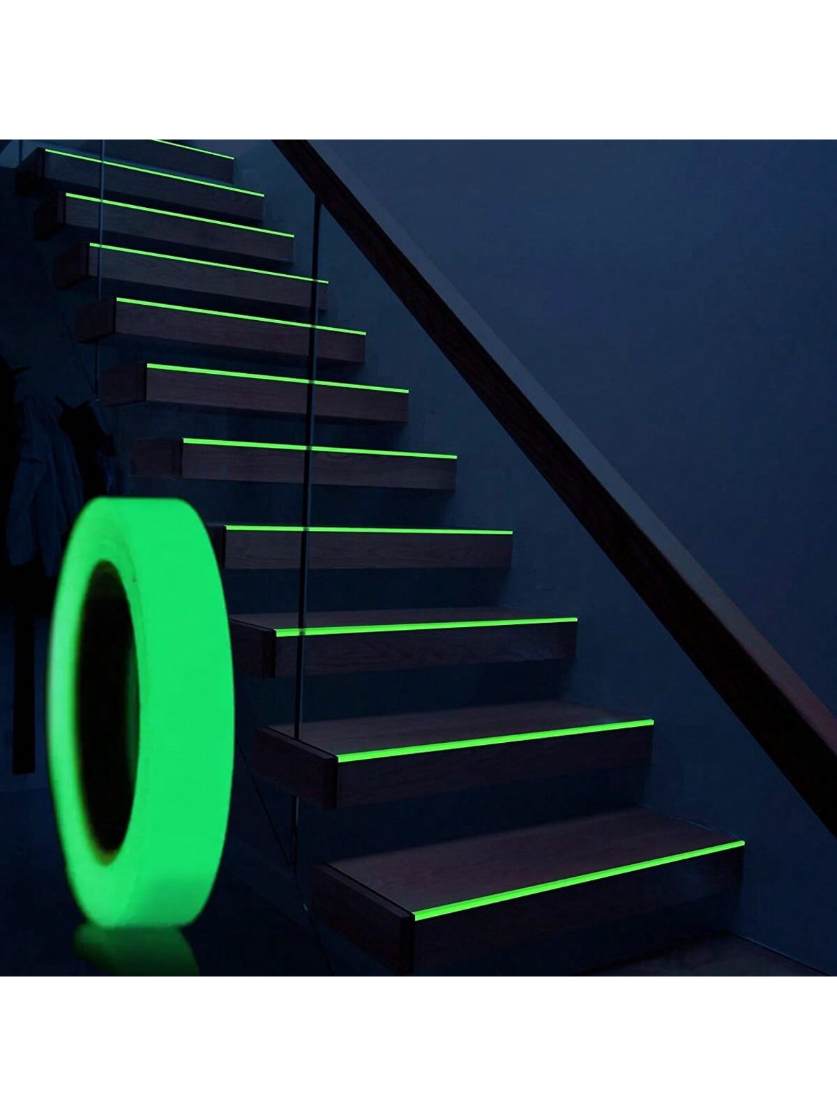 1 Roll 1cm*3m Luminous Tape Glow In The Dark Anti-Slip Adhesive Tape ...