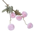 Artificial Flower Dandelion Ball Chrysanthemum Spring Fake Flower ...