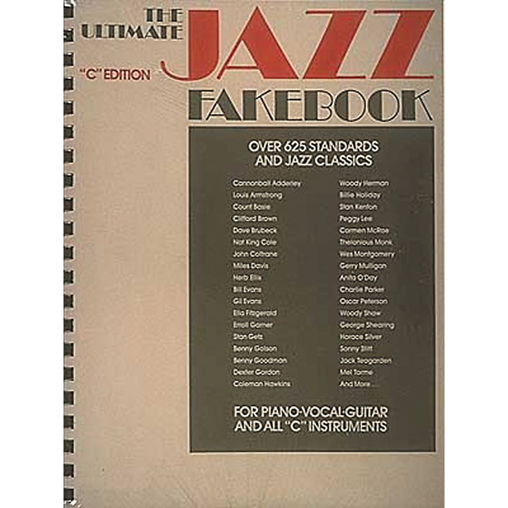 Hal Leonard The Ultimate Jazz Fake Book for Piano, Guitar, and Vocals ...