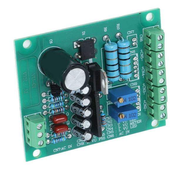 Sound Level Meter Board,VU Meter Driver Board Stereo Amplifier Module ...