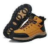 TOPIO Men's Snow Hiking Boots Outdoor Winter Snow Boots - Walmart.com